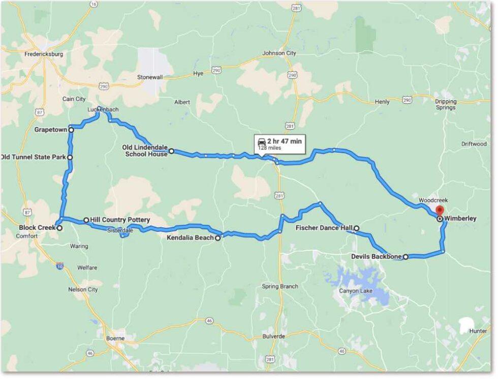 Texas Hill Country Drives | Texas Hill Country Reservations